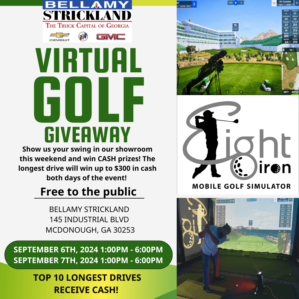 virtual-golf-show-us-your-swing | Bellamy Strickland Chevrolet Buick GMC