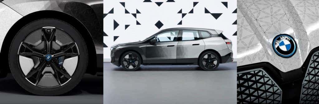 The BMW iX Flow featuring E Ink: Colour-changing exterior technology ...