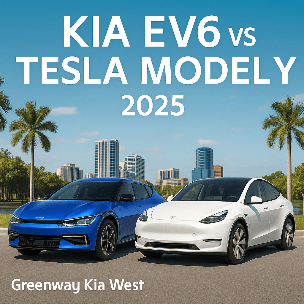 Kia EV6 vs Tesla Model Y: 2025 EV Showdown – Which Is Best for Orlando ...