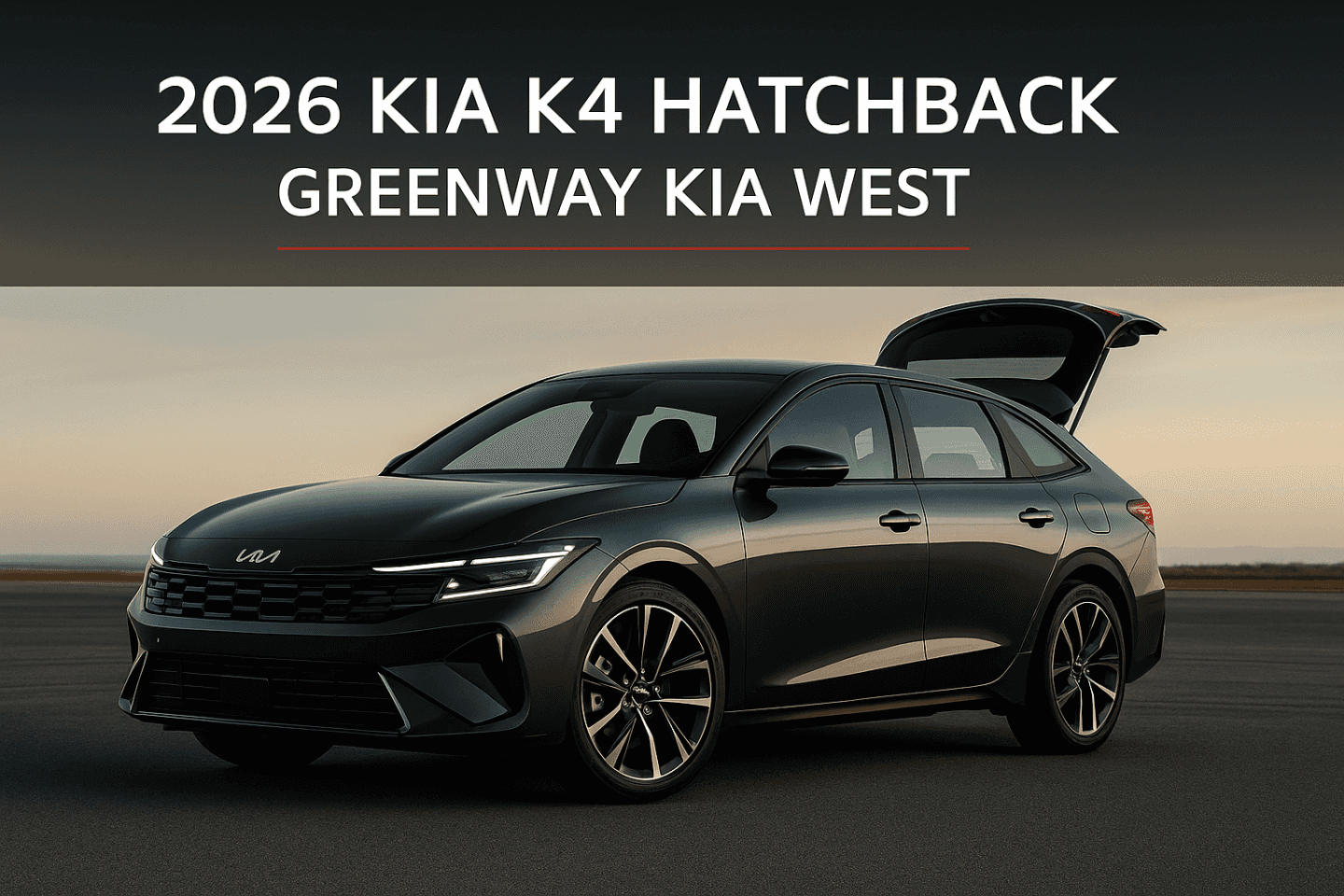 2026 Kia K4 Hatchback | Greenway Kia West