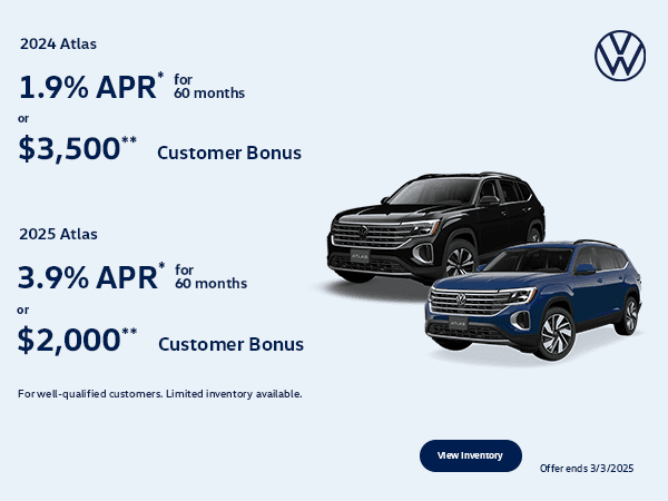 New Hanover Volkswagen Specials | Hanover Volkswagen