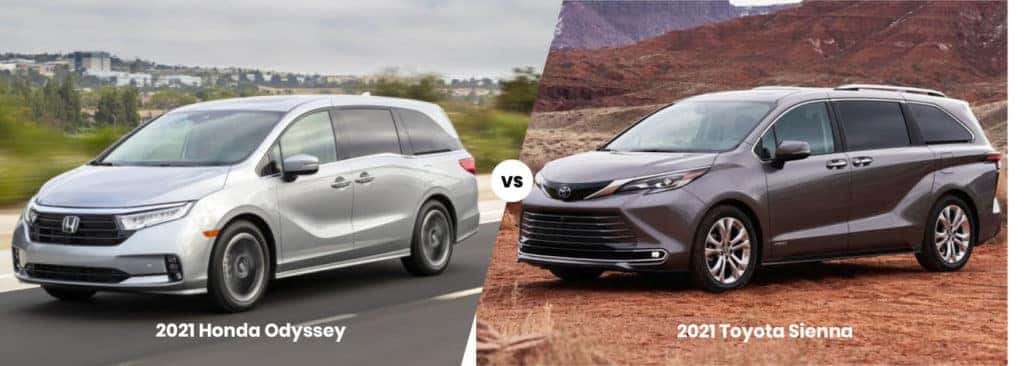Honda Odyssey Vs Toyota Sienna Sienna Or Odyssey Honda Of Columbia