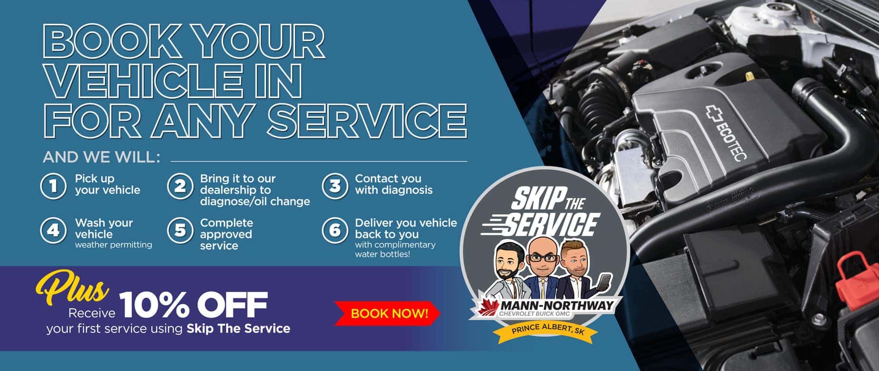 Skip The Service | Mann-Northway Chevrolet GMC Buick