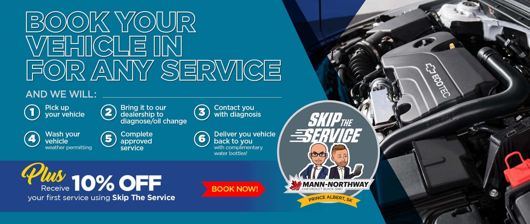 Skip The Service | Mann-Northway Chevrolet GMC Buick