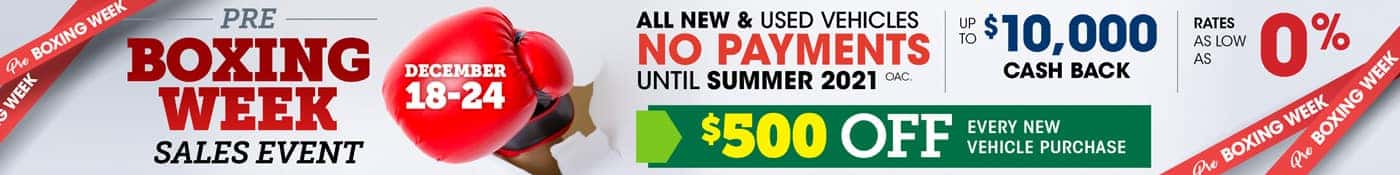 Pre-Boxing Week Event | McNaught Buick GMC