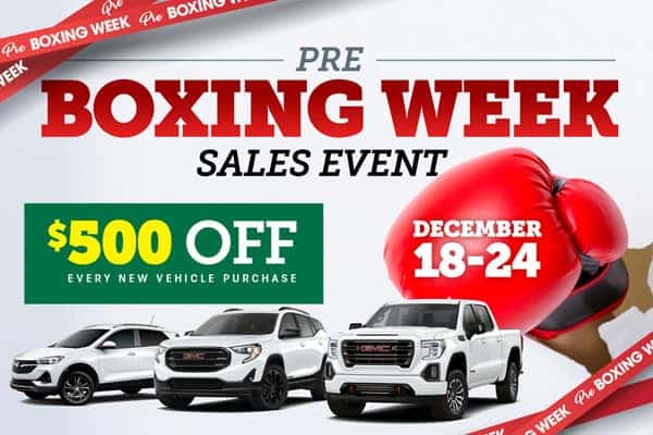 Pre-Boxing Week Event | McNaught Buick GMC