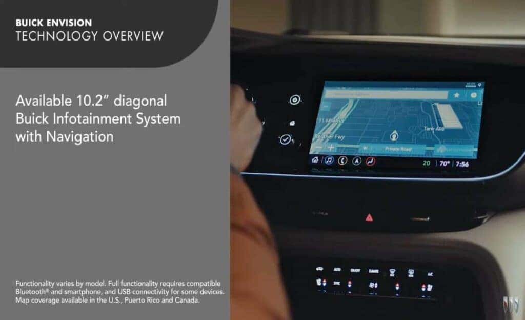 Get to Know the Envision: Technology Features | Mullinax Buick GMC