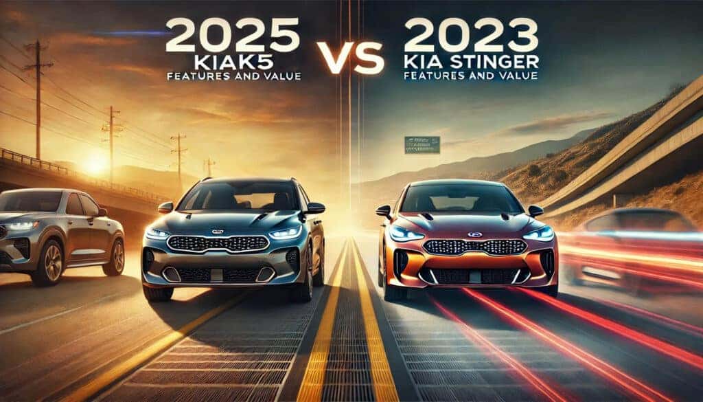 2025 Kia K5 vs 2023 Kia Stinger: A Comprehensive Comparison