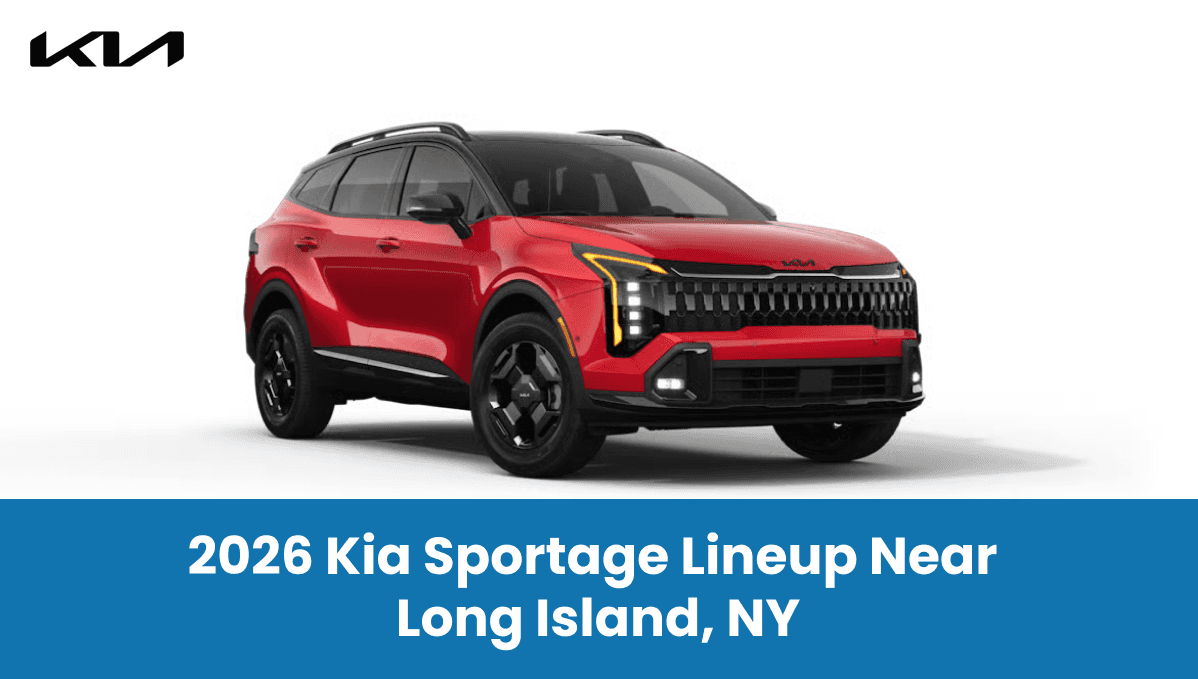 2026 Kia Sportage Lineup Near Long Island, NY