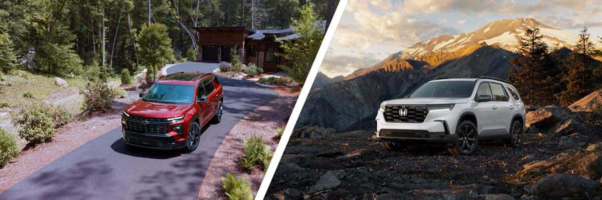 2025 Chevrolet Traverse vs. 2025 Honda Pilot | Rick Hendrick City Chevrolet