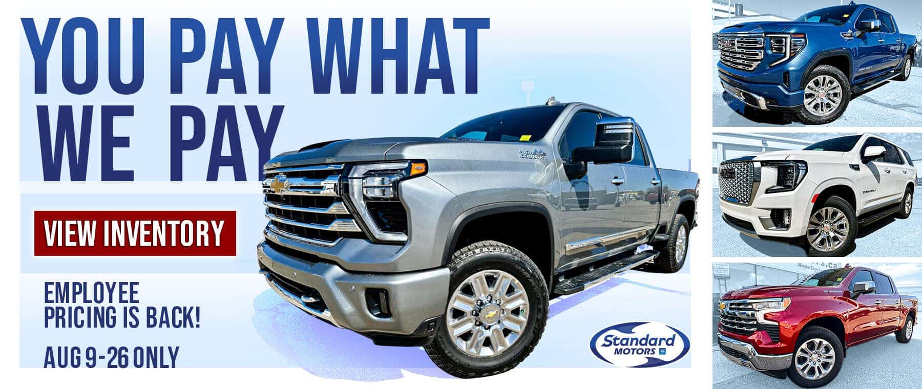 Standard Motors | Dealership in Swift Current, SK