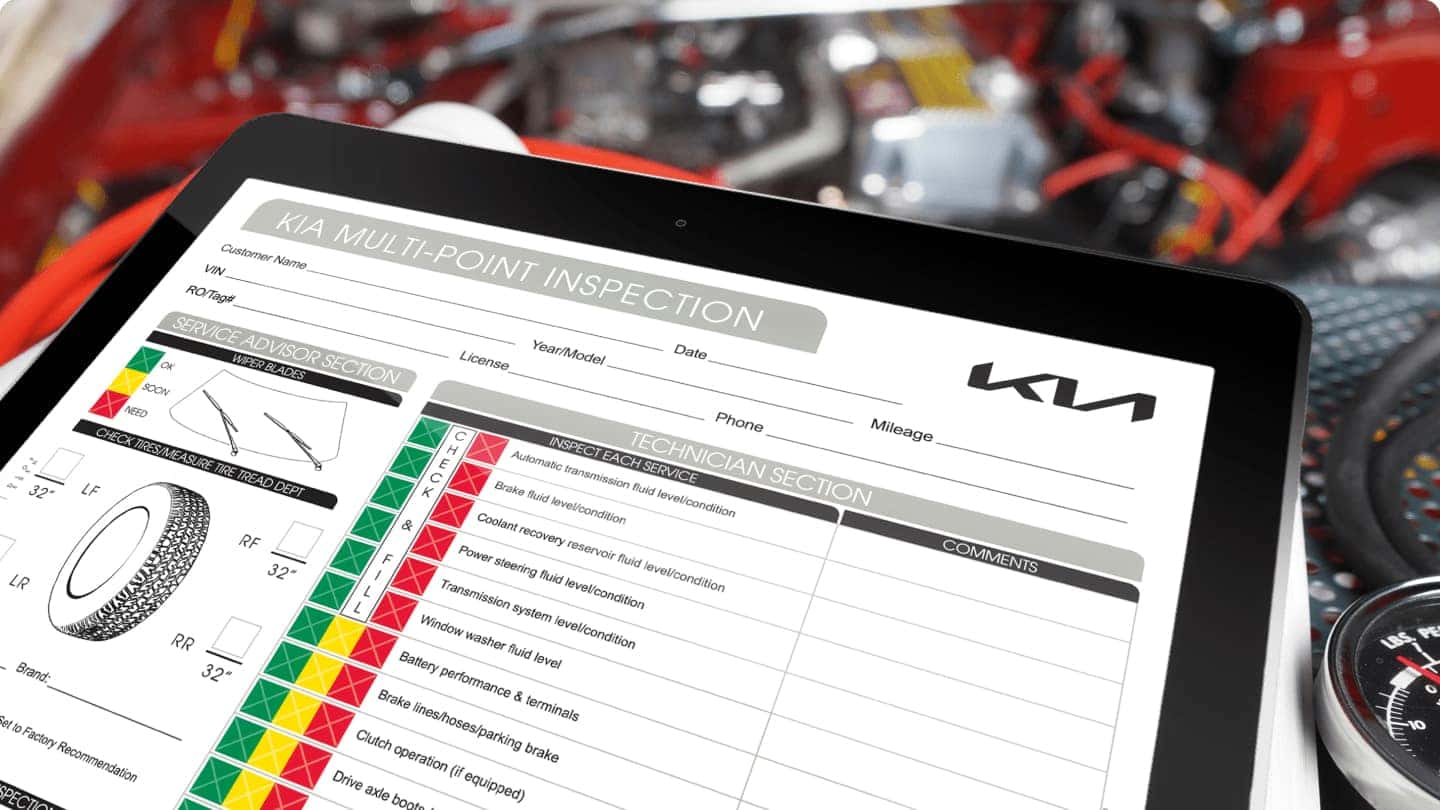 Comprehensive Multi-Point Inspections at Tasca Kia White Plains