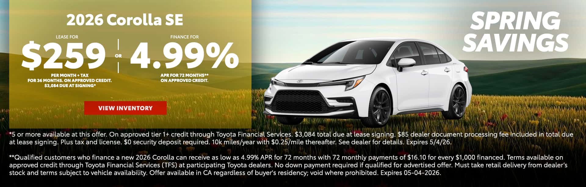 New Toyota For Sale In Temecula | Temecula Valley Toyota